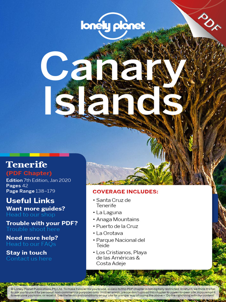 Canary Islands 7 Tenerife 005 | PDF | Canary Islands