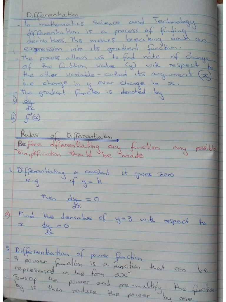 Diff Notes By Ec Pdf