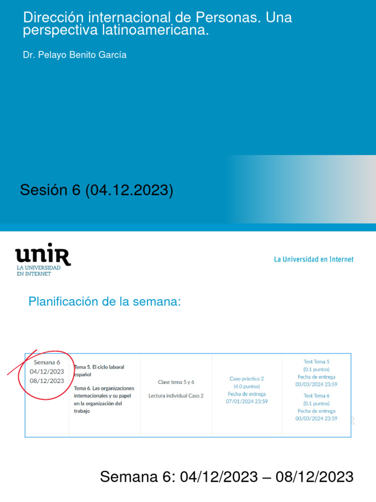 MDRH - Dip - Tema 5 y Tema 6 | PDF | Organización Internacional del Trabajo | Derecho laboral