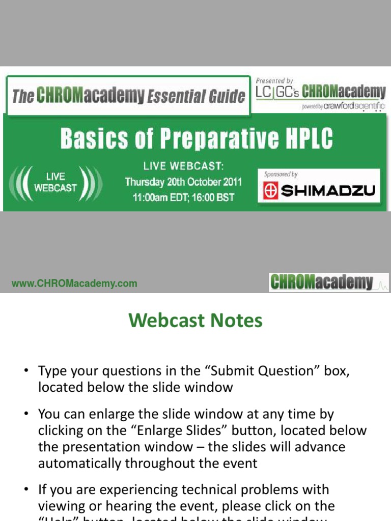 HPLC Prep | PDF | High Performance Liquid Chromatography | Chromatography