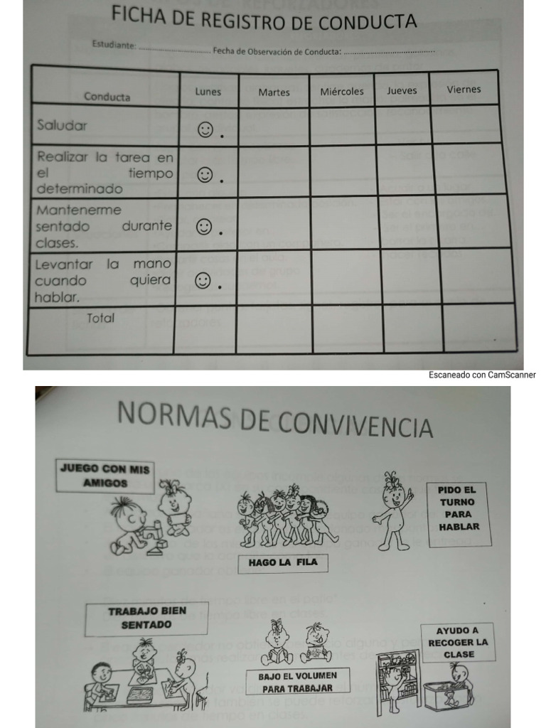 Conducta de Aula - 1 | PDF