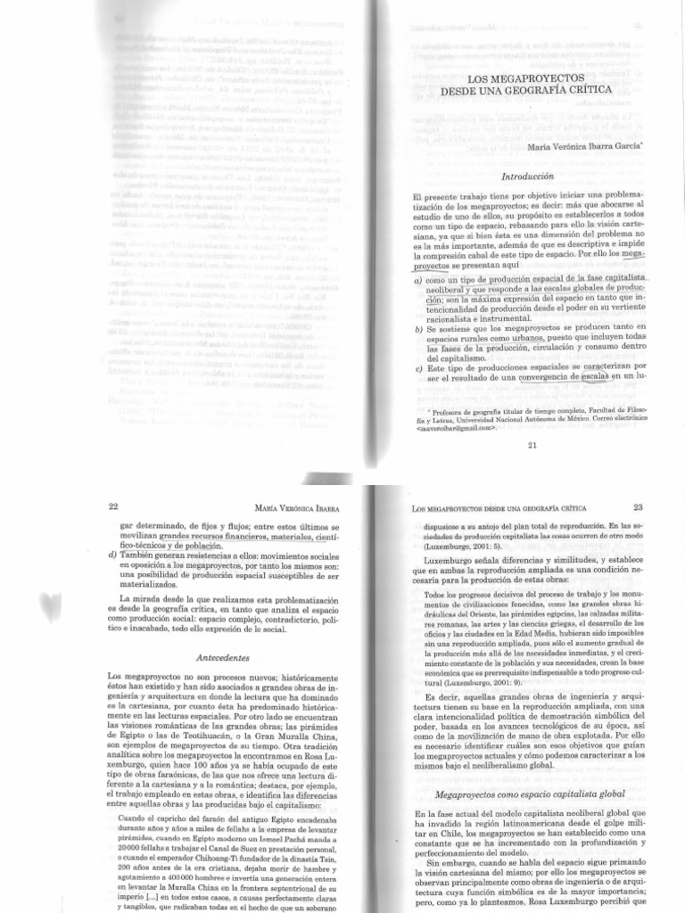 Mega Proyectos en México | PDF