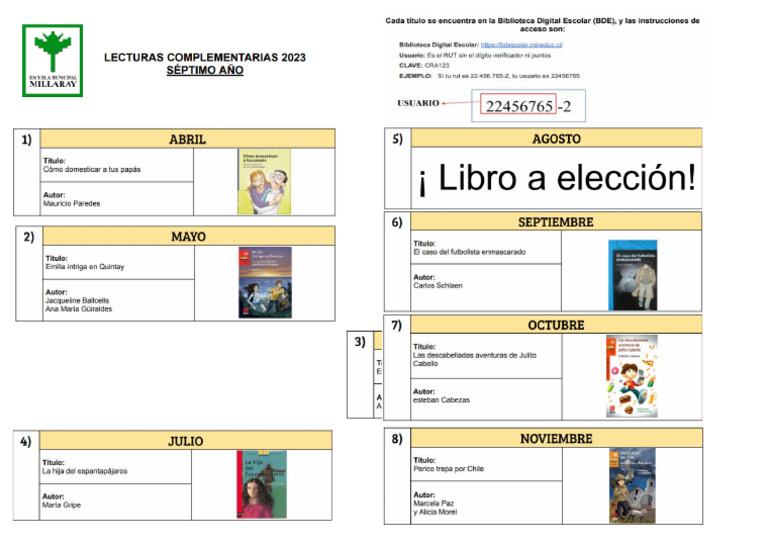 Lectura Complementaria 7° | PDF