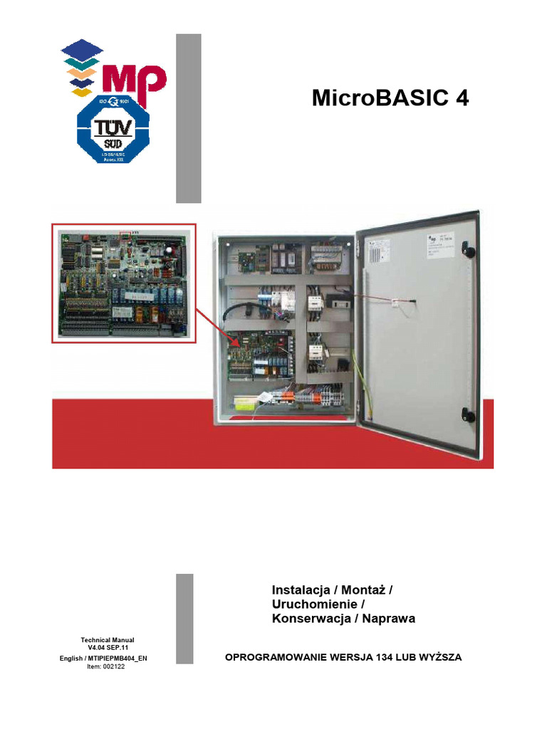 OPIS MICROBASIC 4 Rev 1-2017 | PDF