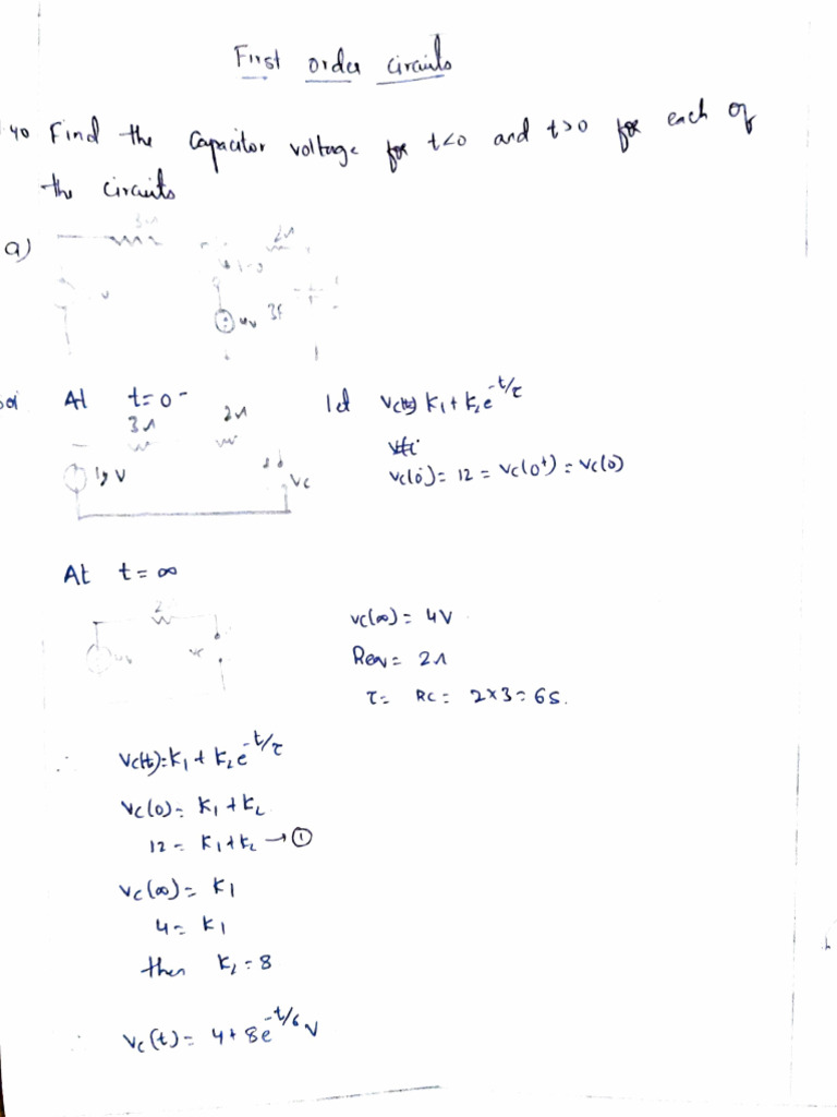 Electrical Assignment 1 | PDF
