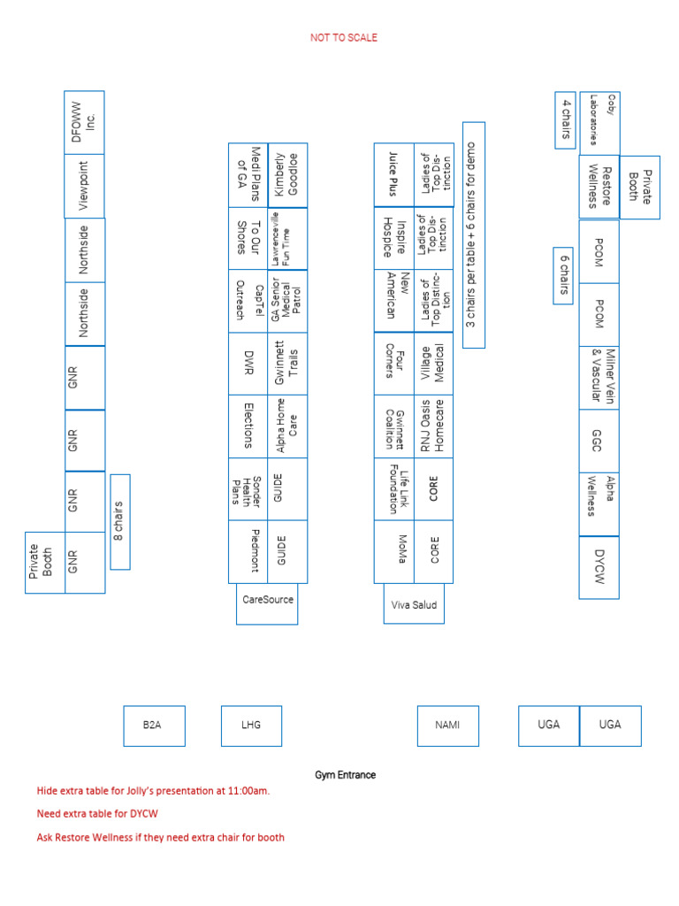 health fair layout | PDF