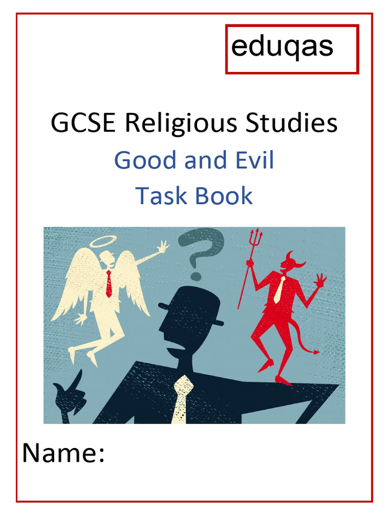 Good and Evil Task Book | PDF | Forgiveness | Virtue