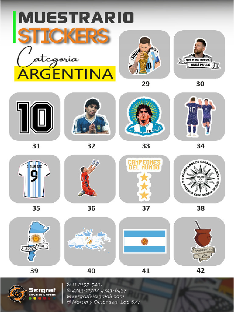 Catalogo Stickers Octubre | PDF