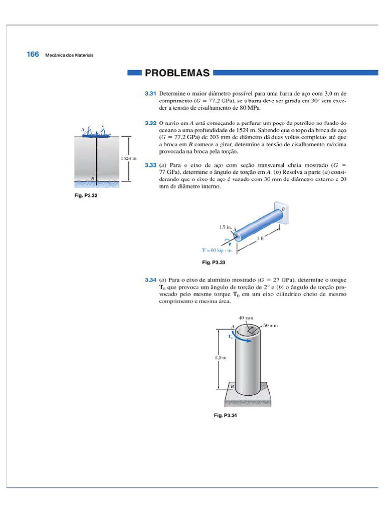 Mecanica_Materiais_Problemas 5 | PDF