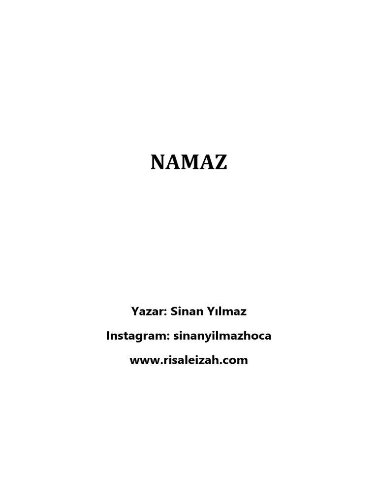 Namaz | PDF
