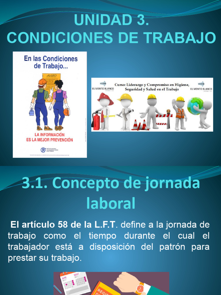UNIDAD 3. Condiciones de Trabajo | PDF | Salario | Salario mínimo