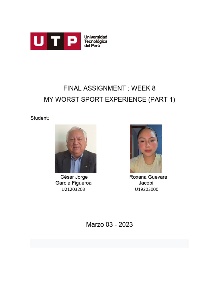 (ACC-S08) Final Assignment (Part 1) | PDF