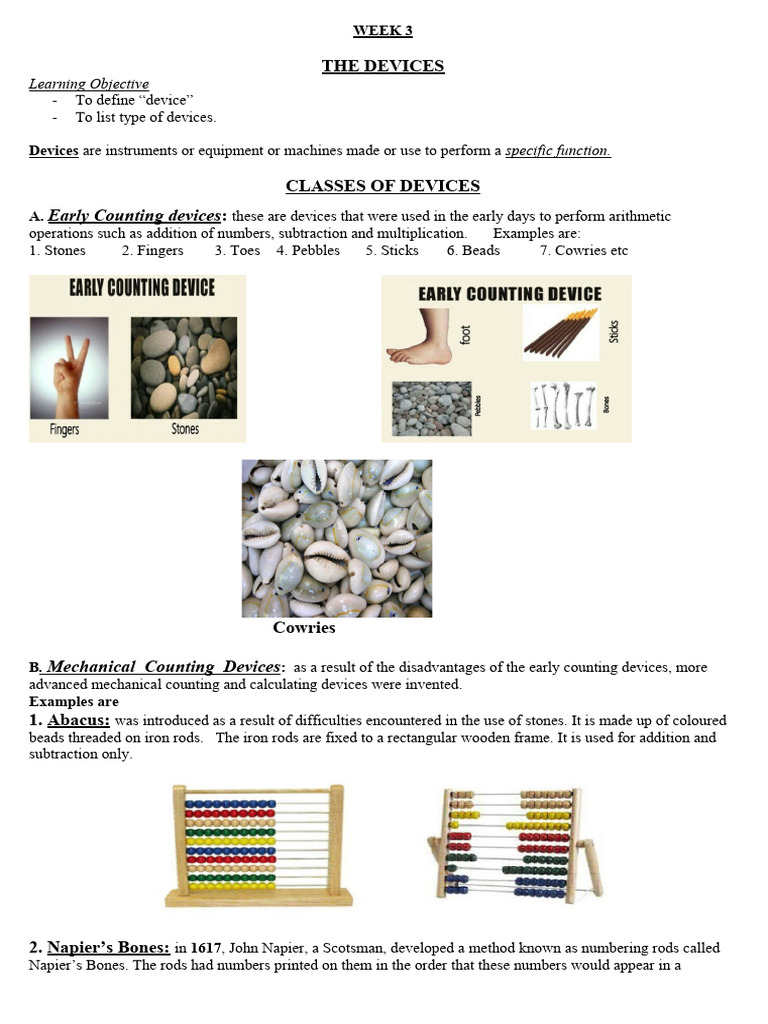 3rd Term WEEK 3 Computer Note | Download Free PDF | Multiplication ...