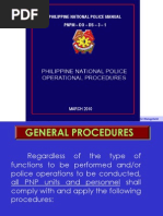 Revised Philippine National Police Operational Procedures | PDF ...