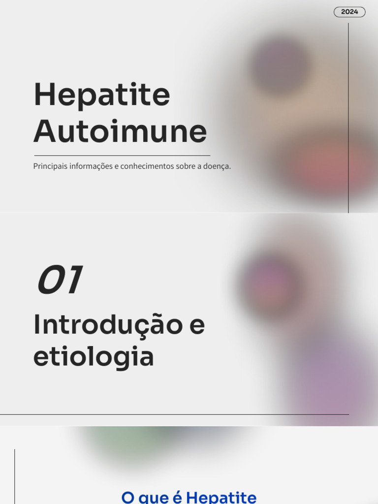 Hepatite Autoimune: Sintomas e Tratamentos | PDF | Hepatite | Cirrose