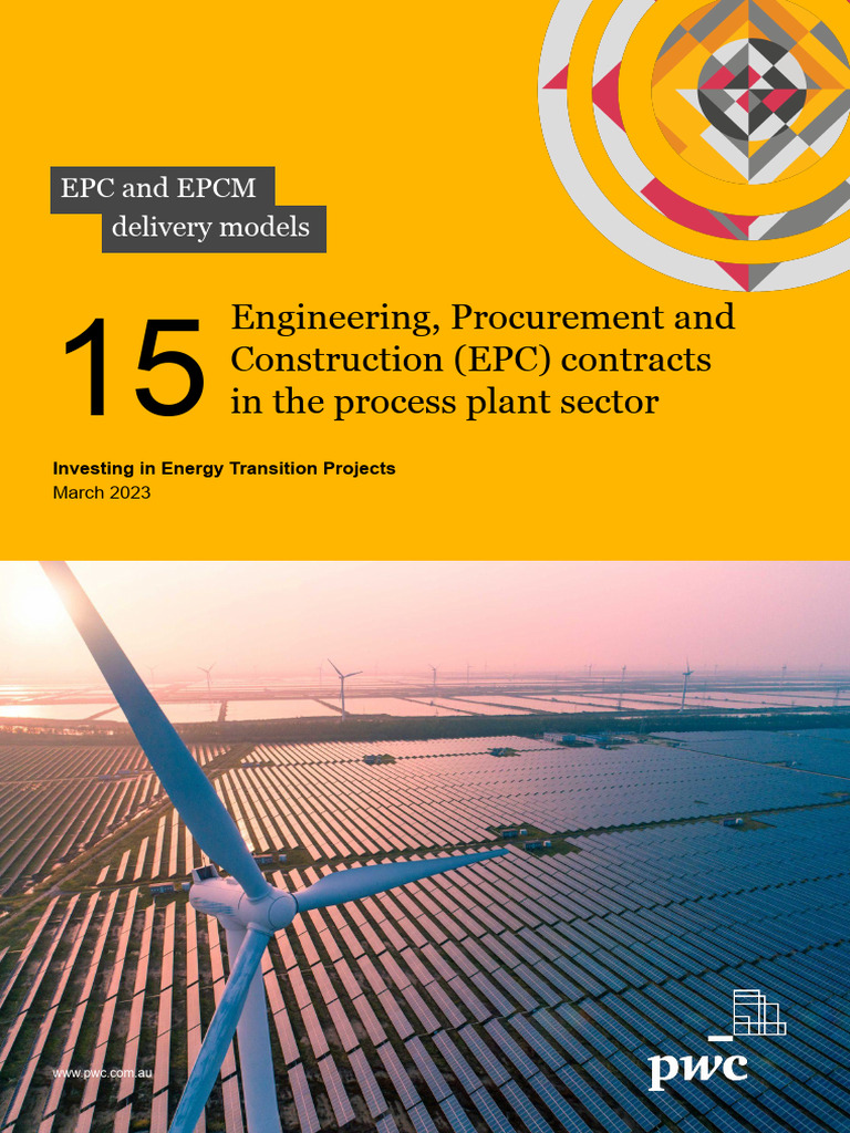 15-epc-contracts-process-plant-sector | PDF | Project Finance | Indemnity
