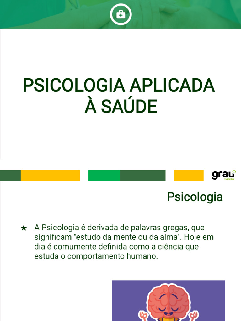 Psicologia Aplicada À Enf | PDF