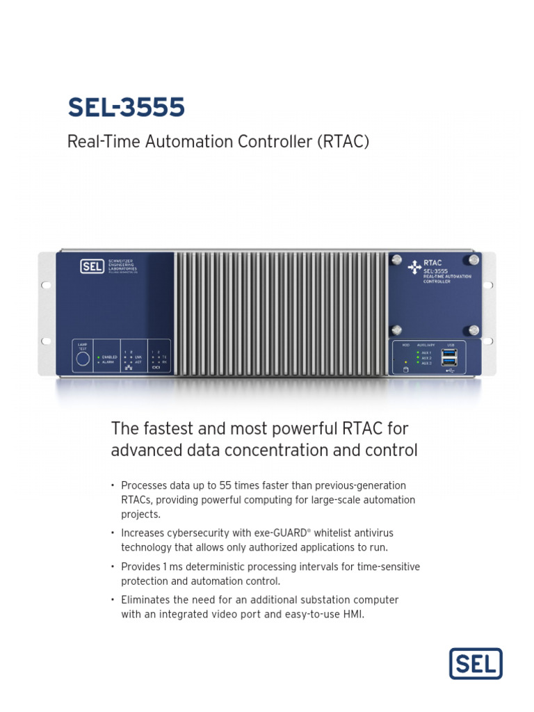 3555_RTAC_PF00343 | PDF | Programmable Logic Controller | Usb
