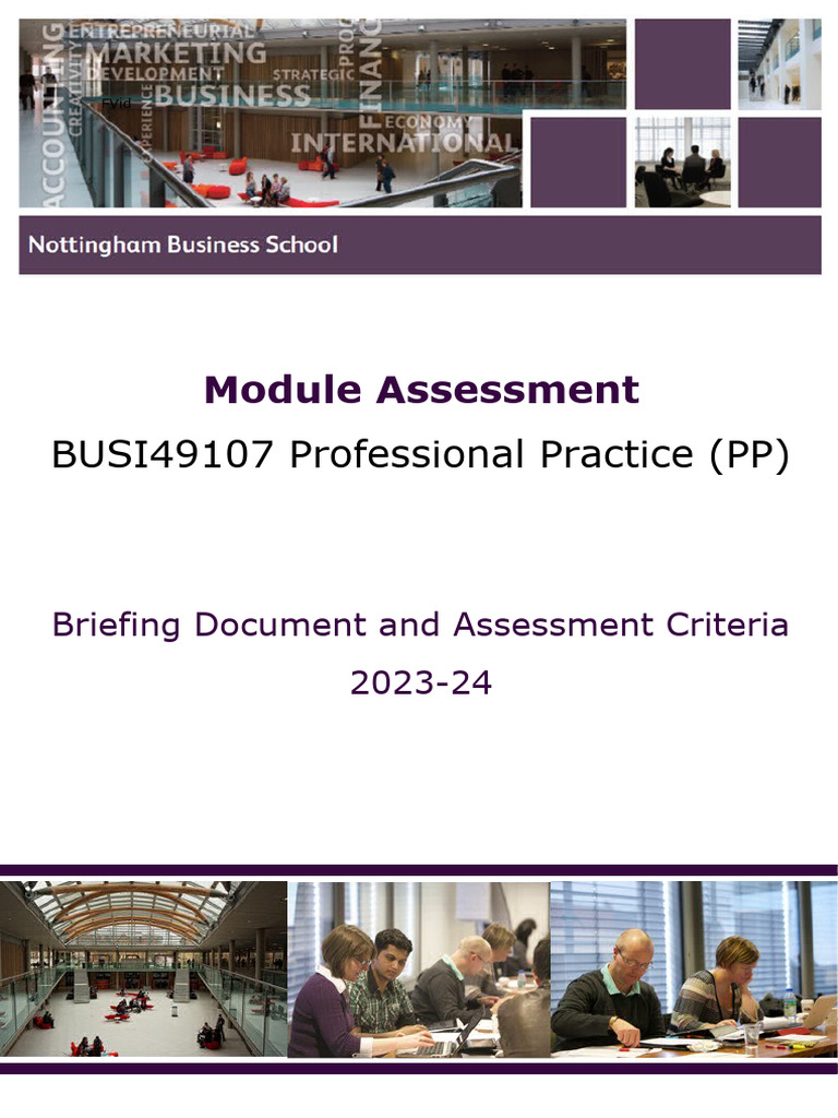 Brief For Video Assessment 2023-24 | Download Free PDF | Learning | Personal Development