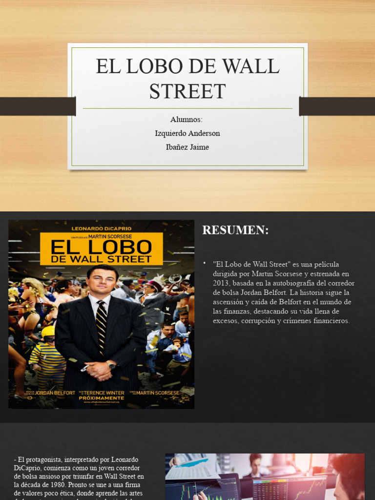 El Lobo de Wall Street | PDF