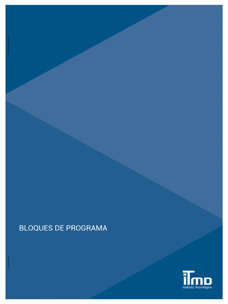 Bloques de Programa | PDF | Programa de computadora | Programación