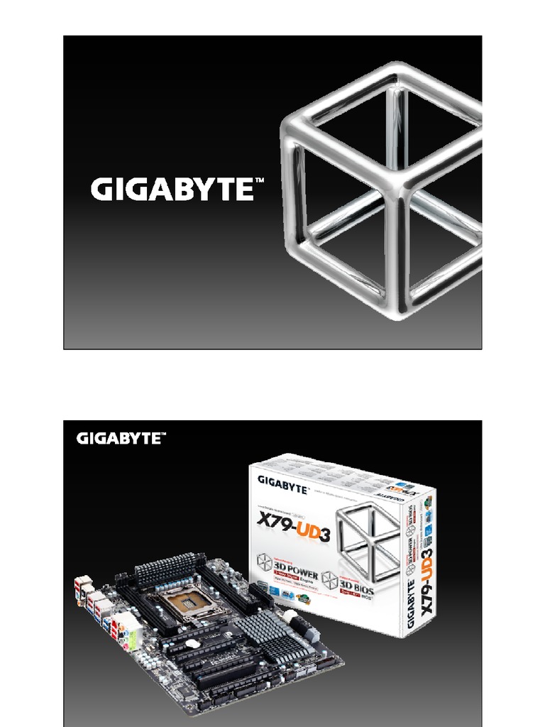 Gigabyte GA-X79-UD3 Motherboard | PDF | Bios | Usb