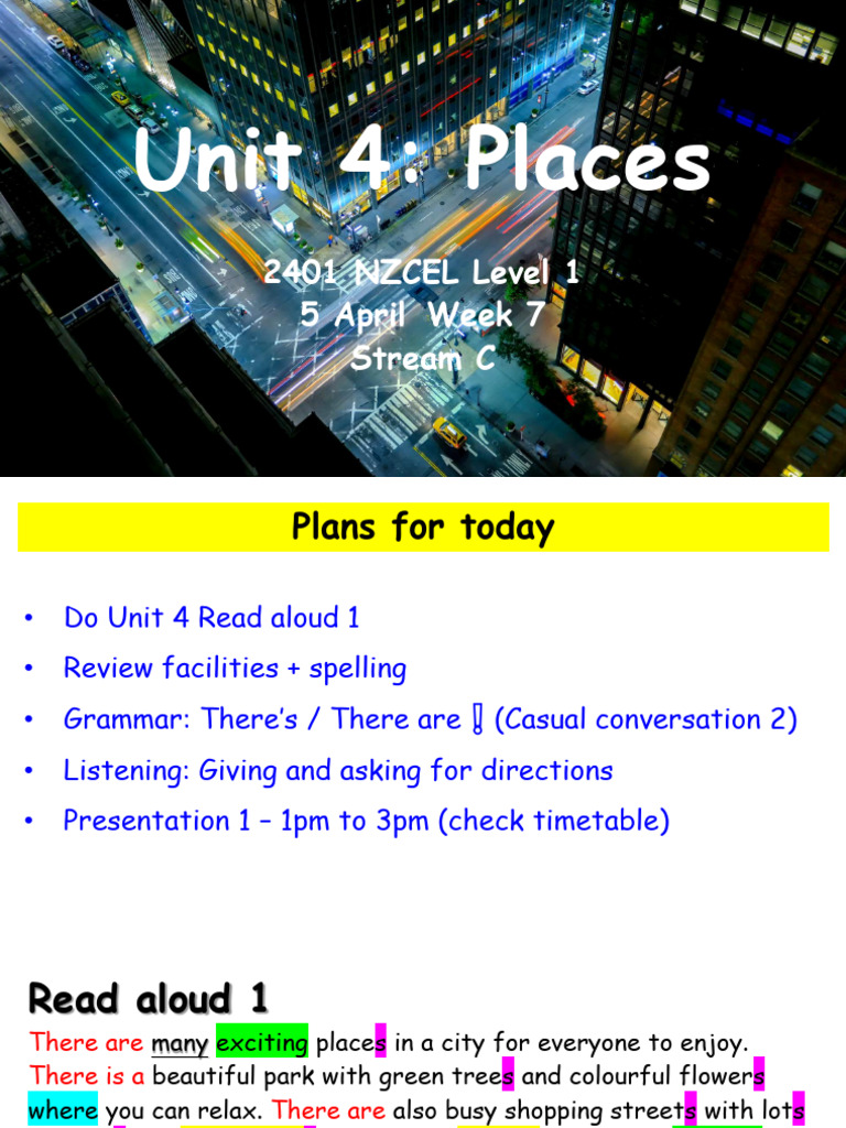 Grammar: There Is/Are in Context | PDF | Noun | Linguistics