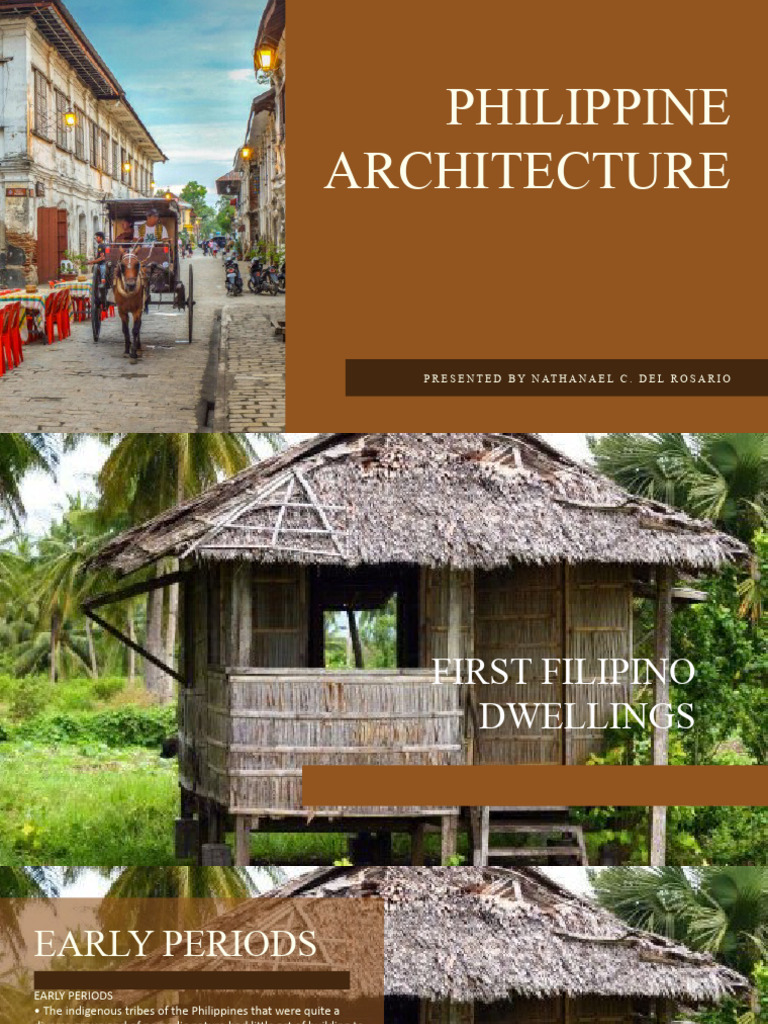 Early Filipino Dwellings and Architecture | PDF