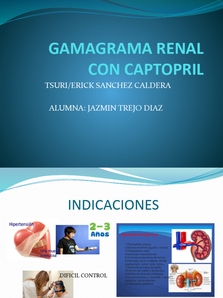 Gamagrama Renal con Captopril | PDF