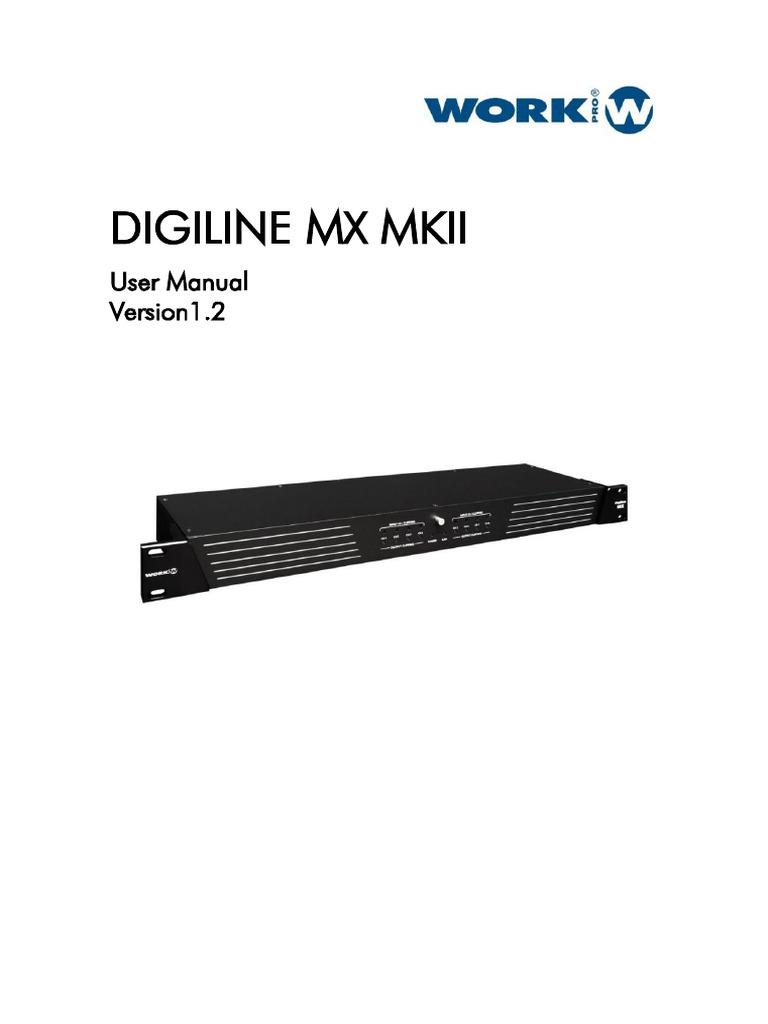 Manual - Digiline 8x8 | PDF