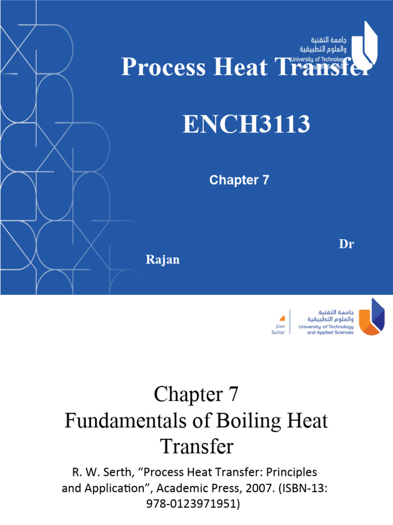Chapter 7 Reboilers UTAS | PDF | Boiling | Heat Transfer