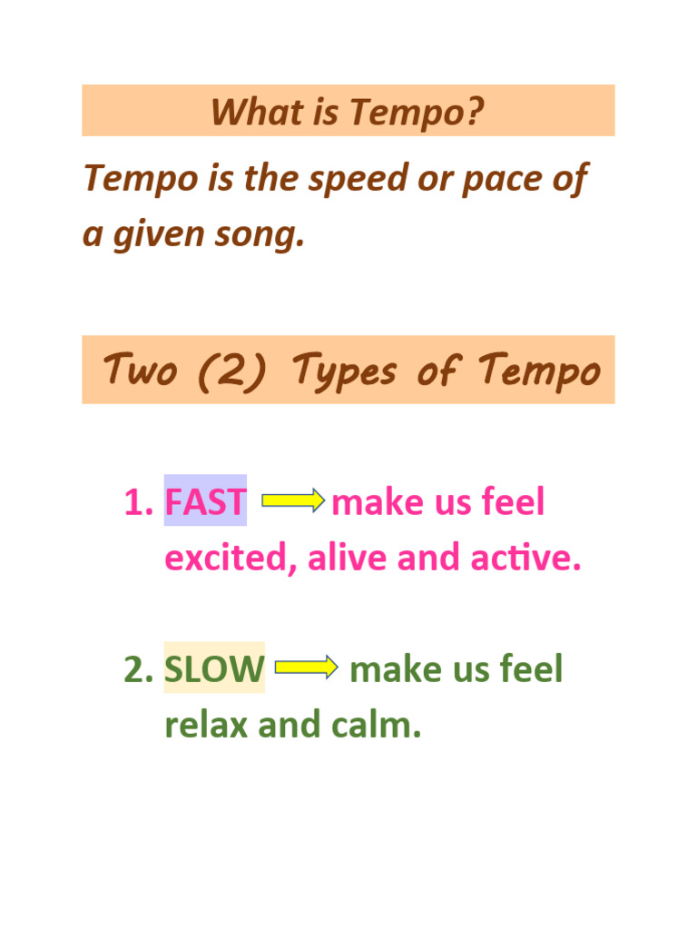 What Is Tempo | PDF