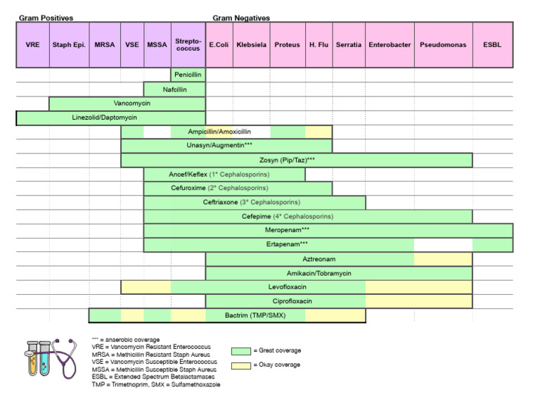 Antibx Cheat Sheet | PDF