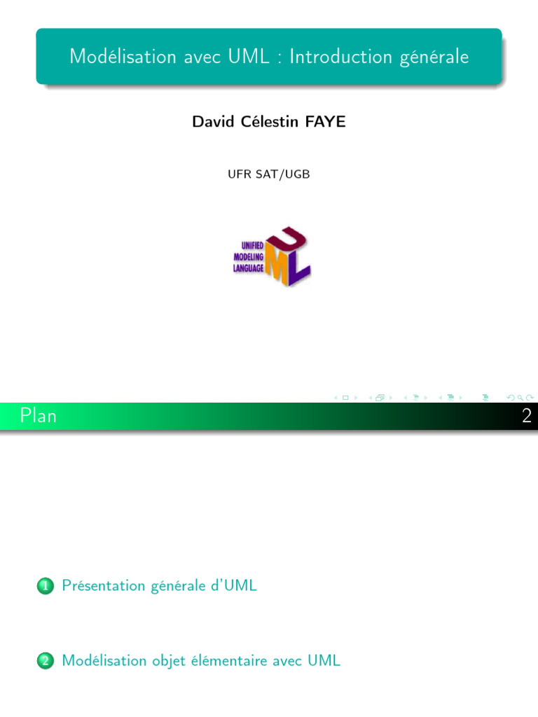 Introduction à la modélisation UML | PDF | Langage de Modélisation ...