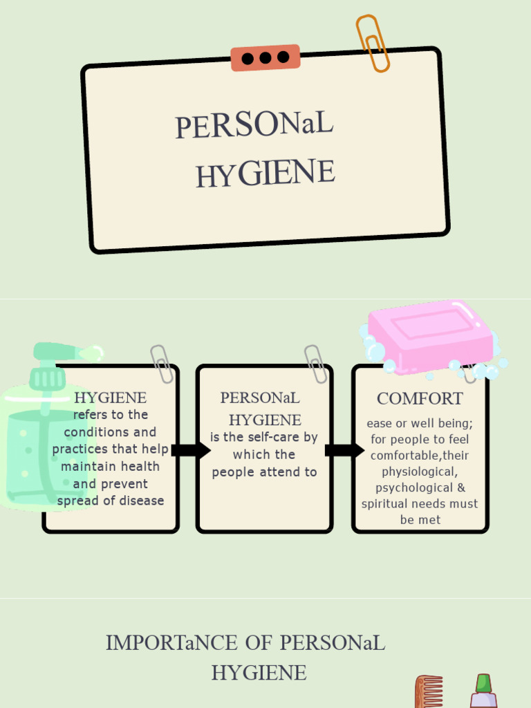 Personal Hygiene | PDF | Oral Hygiene | Hygiene