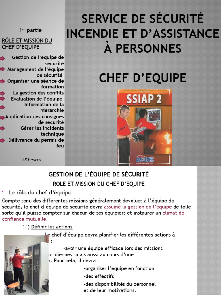 SSIAP 2 COURS | PDF | la communication | Sécurité des systèmes d'information