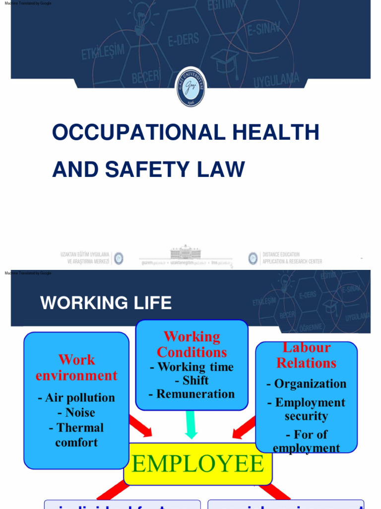 Occupational Safety Law Overview | PDF | Occupational Safety And Health ...