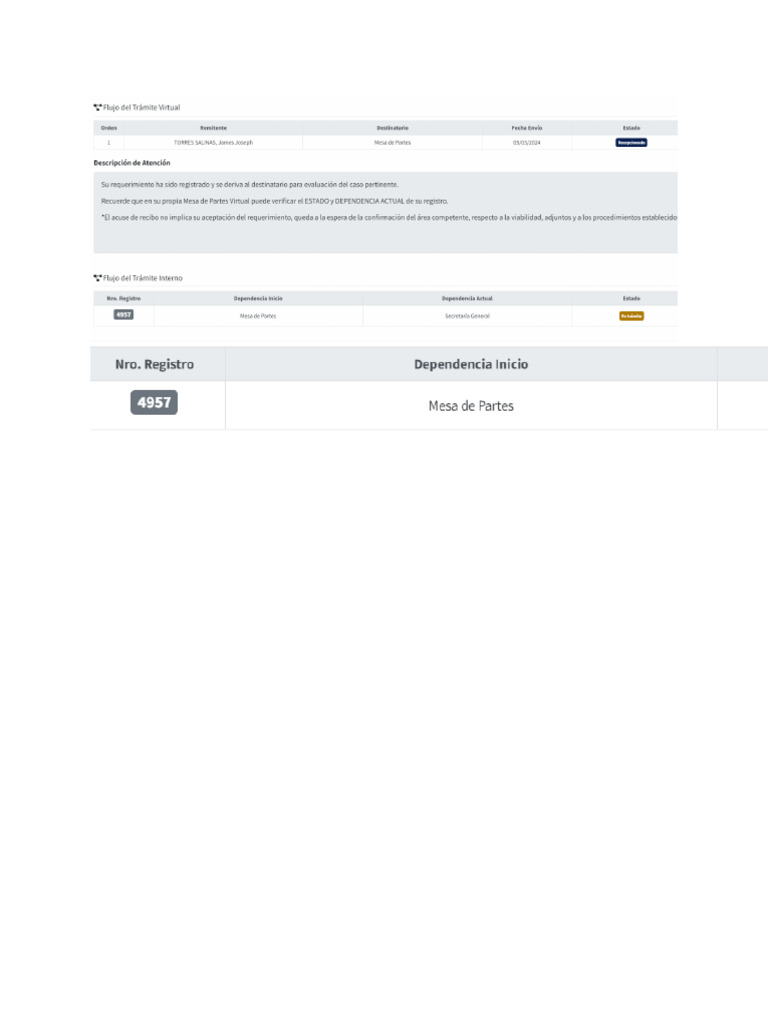 Numero de Registro | PDF