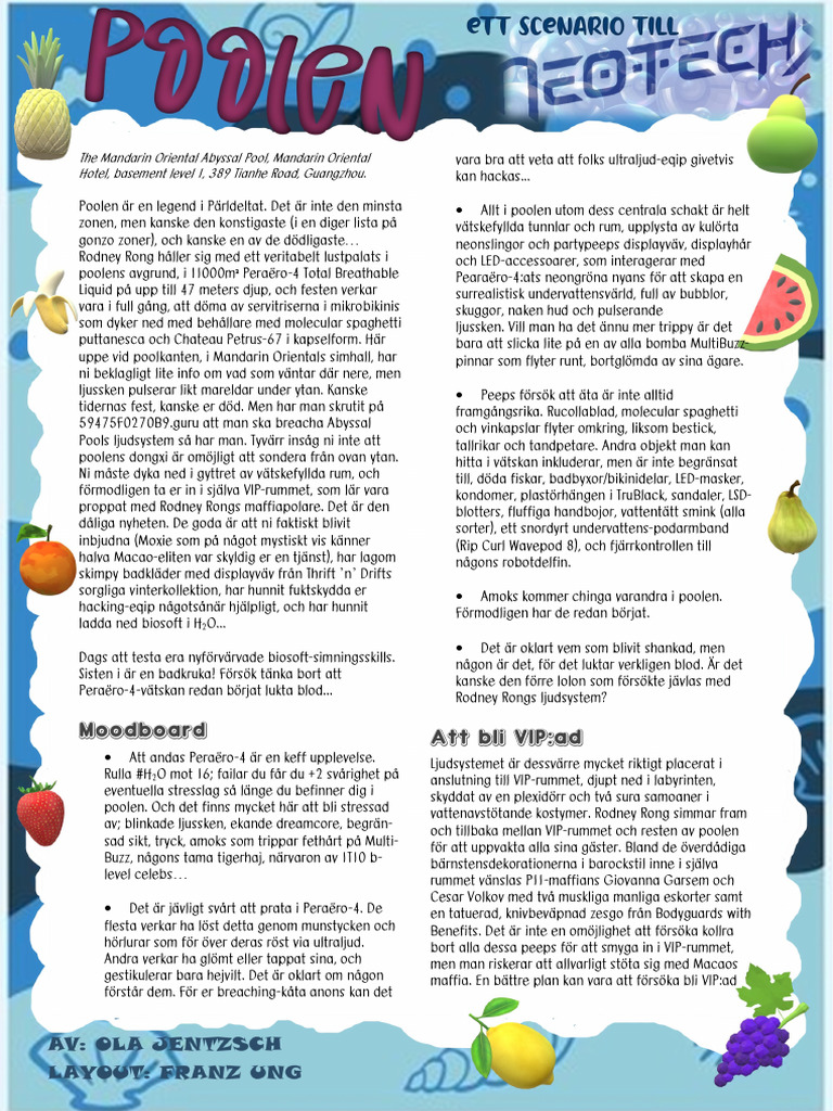 Poolen (PG18) | PDF