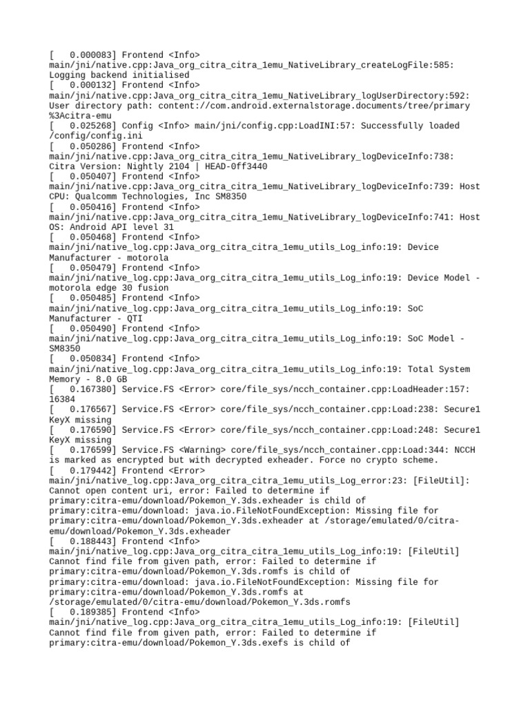 citra_log | PDF | Encryption | Computer Architecture