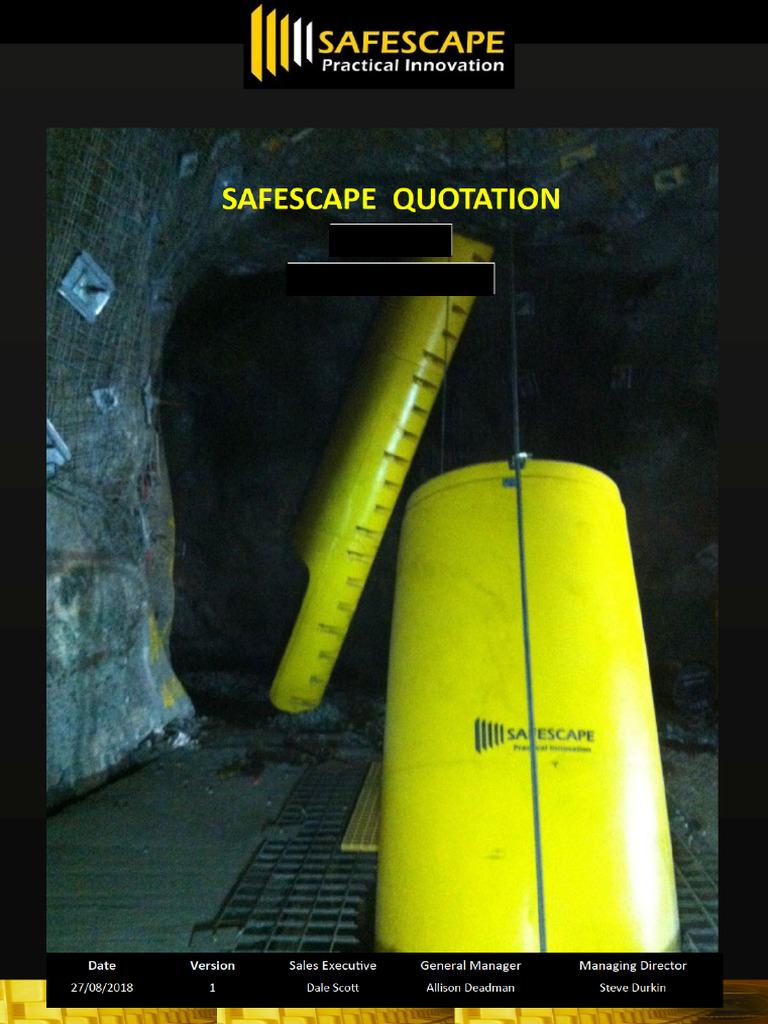 Safescape Brochure | PDF