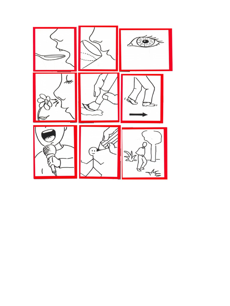 Pictogramas Verbos para R Final | PDF