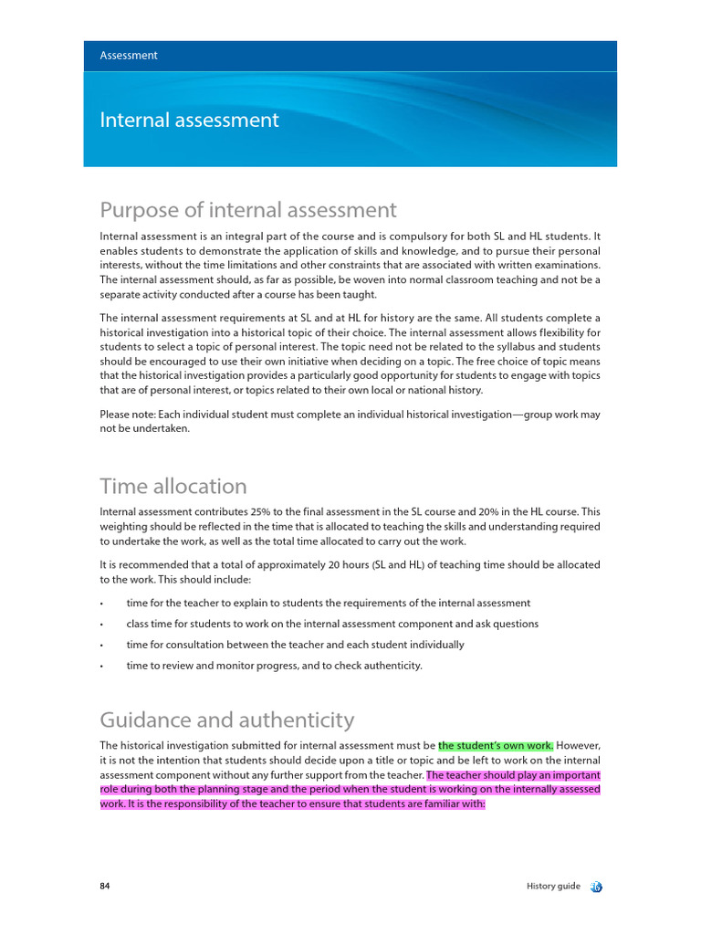 Internal Assessment History-1 | PDF | Evaluation | Cognition