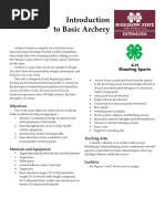 A Guide To Setting Up An Archery Range: Outdoor Field of Play Layout ...