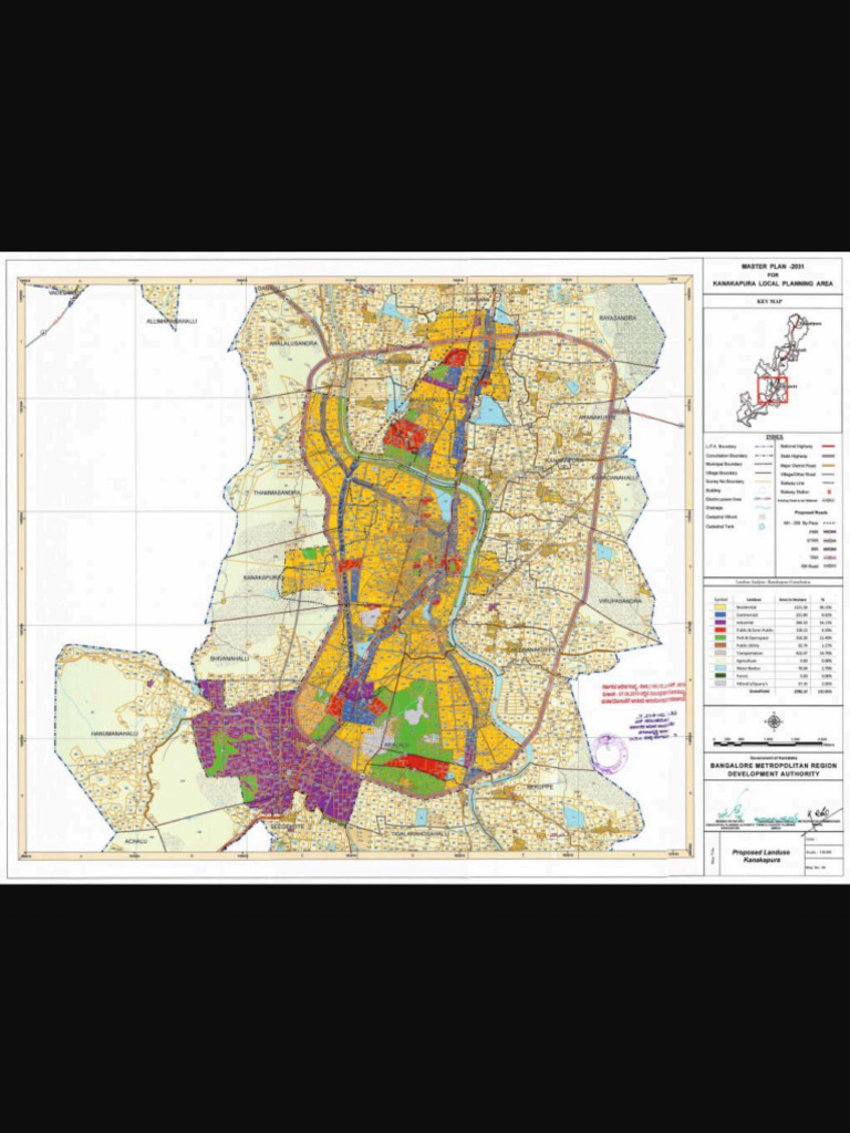 Kanakapura Master Plan | PDF