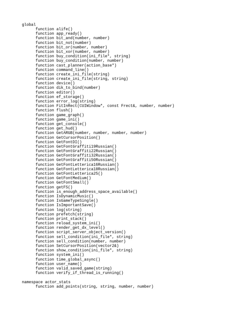 Lua Functions for Game Development | PDF | Mathematical Logic | Software Engineering