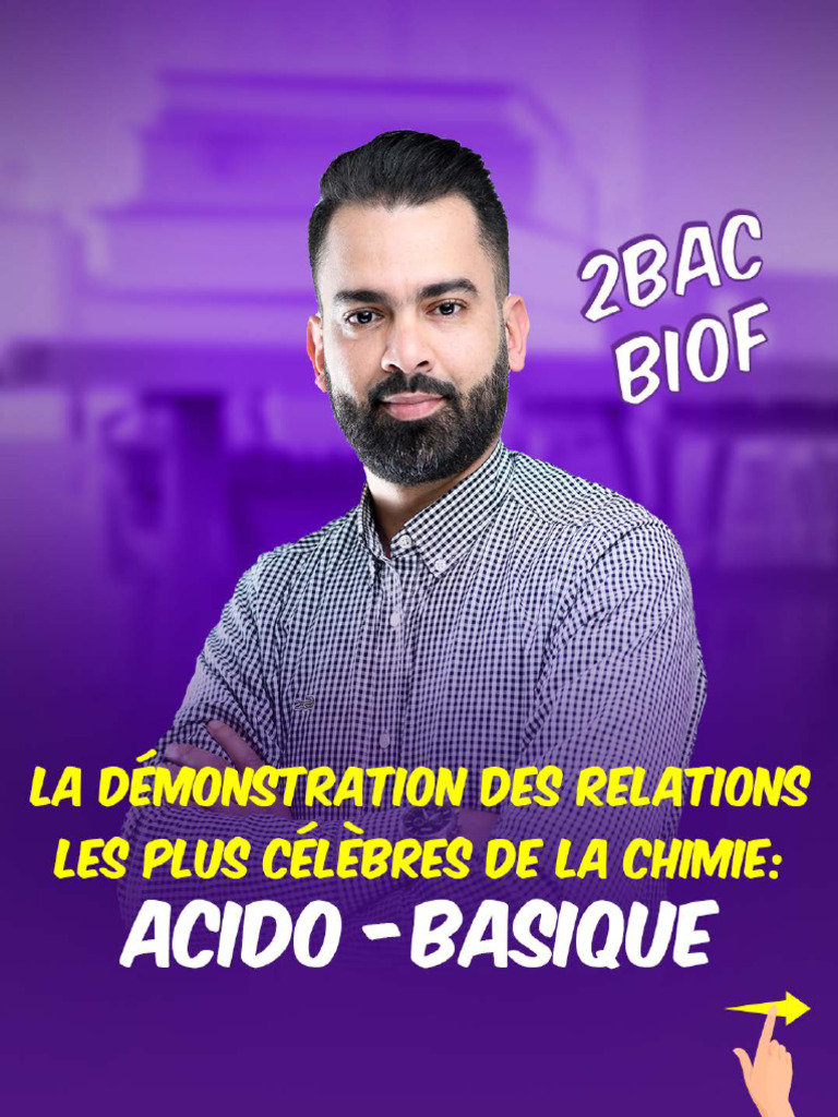 La Démonstration Des Relations Les Plus Célèbres de La Chimie - (Acido-Basique) | PDF