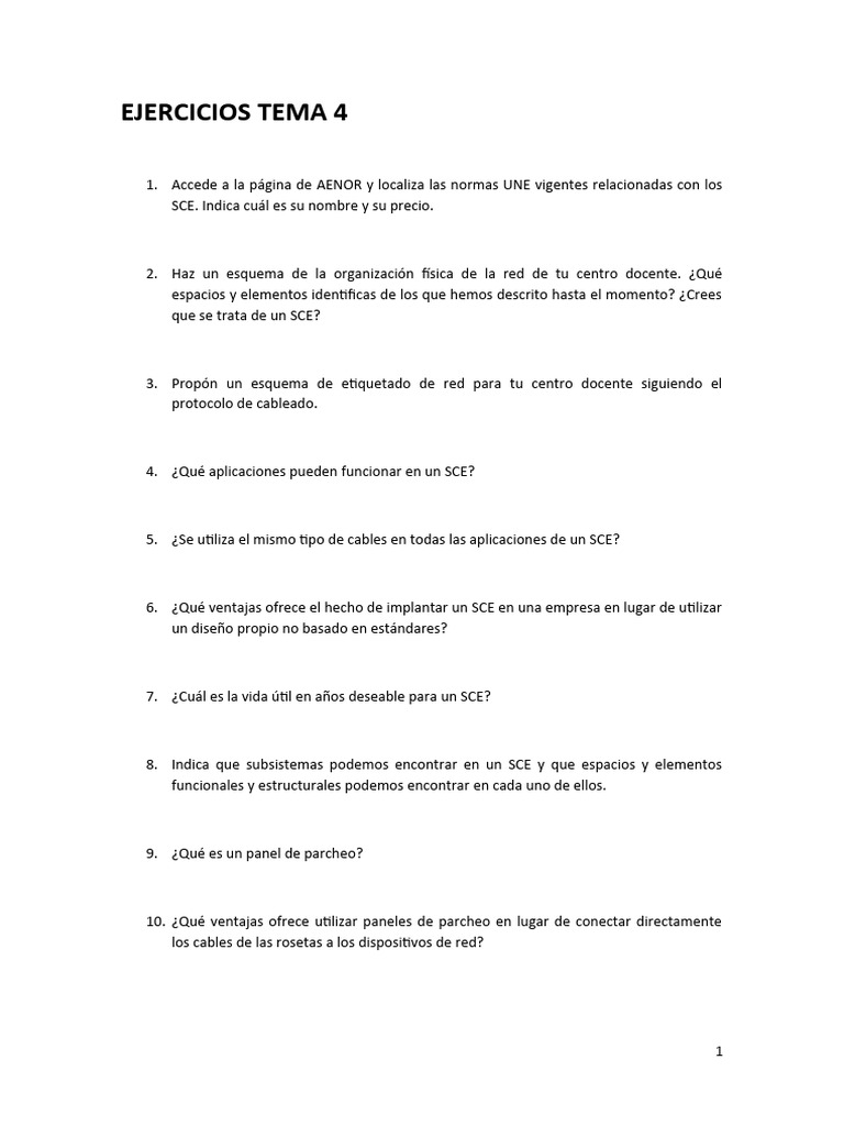 Ejercicios Tema 4 | PDF | Electrónica | Telecomunicaciones