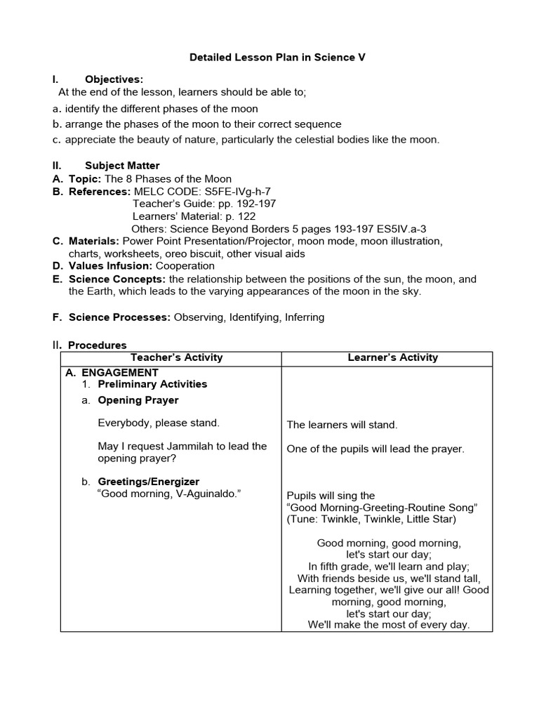 Final Demo DLP Sci5 Phases | PDF | Astronomy | Planetary Science