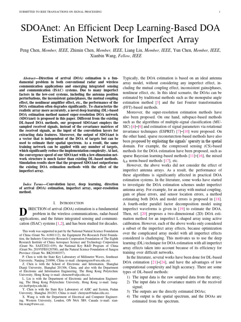 SDOAnet | PDF | Deep Learning | Matrix (Mathematics)
